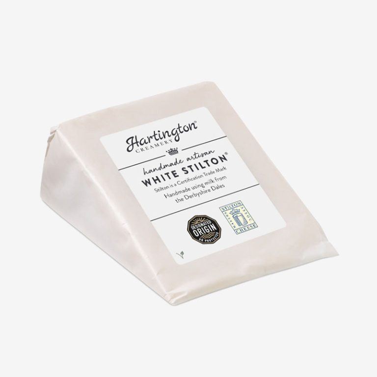 White Stilton Cheese Wedge 160g - Hartington Creamery