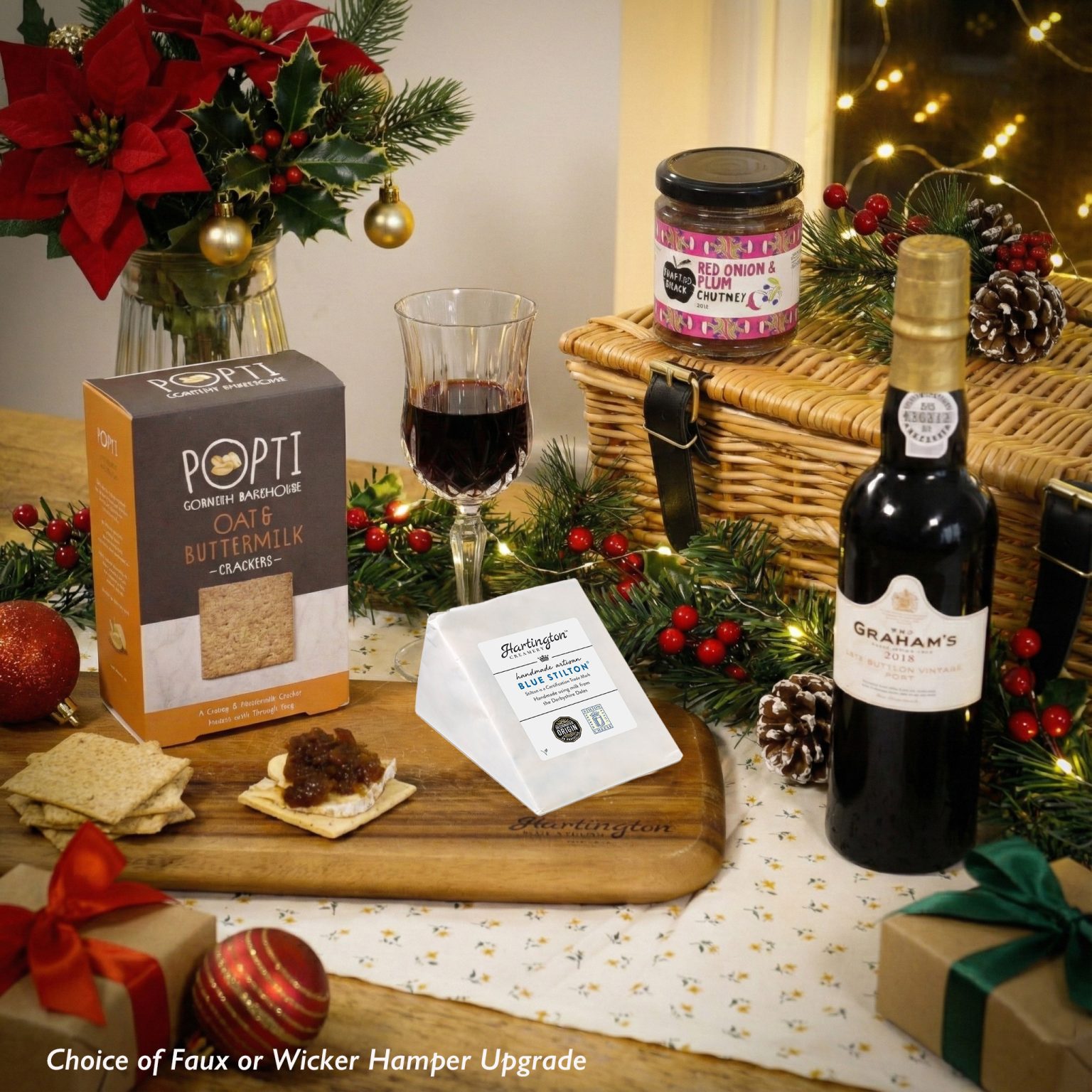 Port and Stilton Hamper - Port and Blue Stilton Gift Set