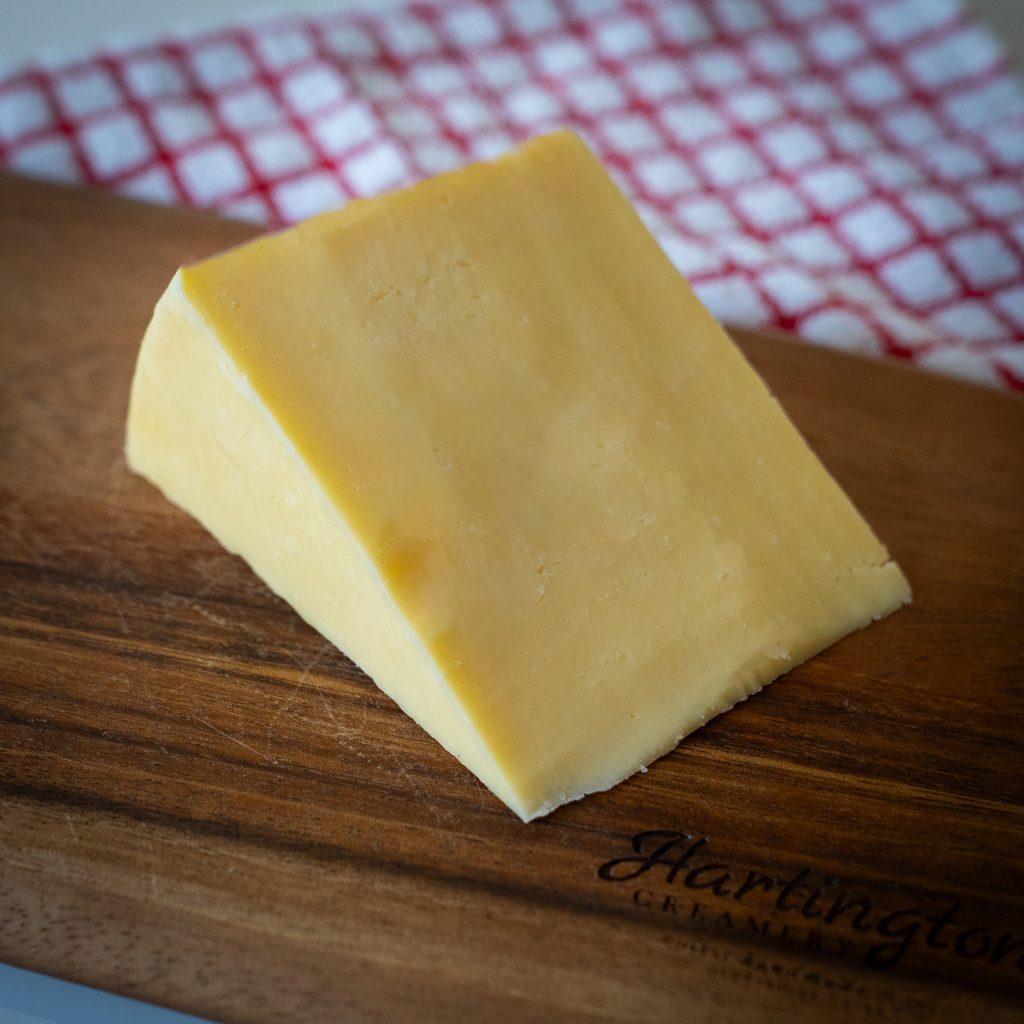 Traditional Derby Cheese 160g Wedge - Hartington Creamery